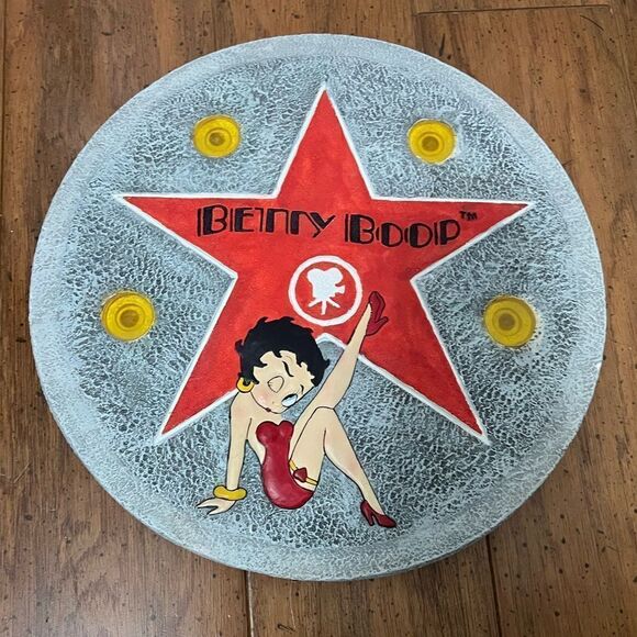 Betty Boop | Accents | Very Rare Betty Boop Stepping Stonedecor With ...